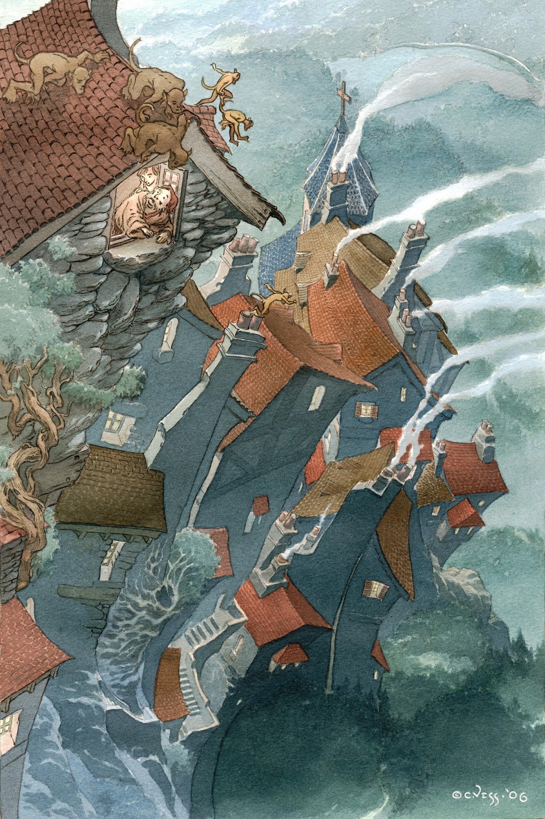 The Geeky Nerfherder: Artist Spotlight: The Art Of . . . Charles Vess