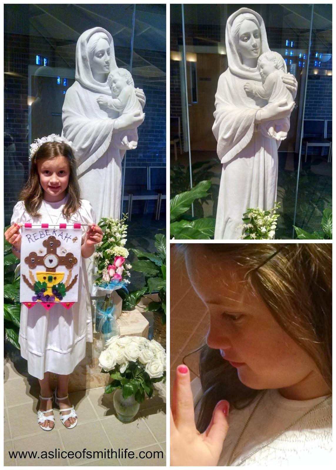 A Slice of Smith Life: Our 3rd Daughter's First Holy Communion