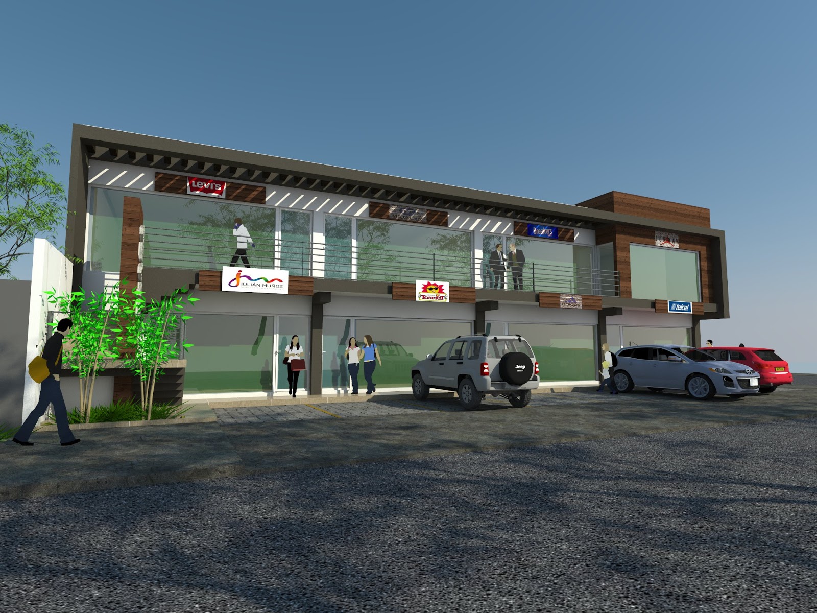 ARQUITECTURA MARTIN ABEL: LOCALES COMERCIALES " R.G." SAN NICOLÁS