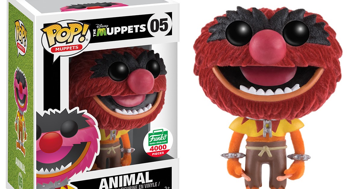 The Blot Says...: The Muppets Flocked Animal Pop! Vinyl Figure by Funko