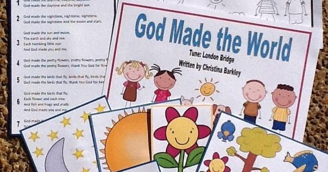 Bible Fun For Kids: God Made the World Song