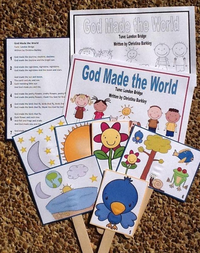 Preschool Alphabet: C is for Creation | Bible Fun For Kids