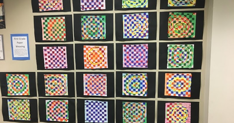 The Art Room At St.Elizabeth Parish School: 1st Grade: Optical Illusion ...