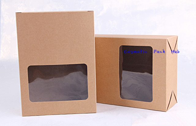 Custom Packaging Boxes: Custom window packaging boxes with die-cut ...