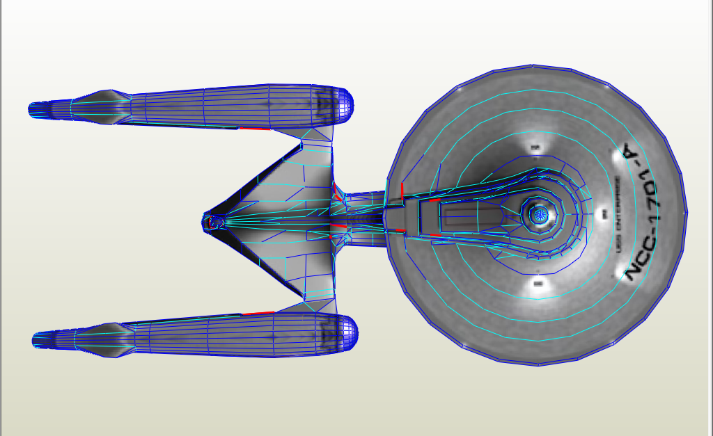 Darkeyedkid's Papermodels and Memos: Star Trek Beyond Enterprise-A ...