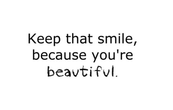 Keep that smile because you are beautiful | nineimages
