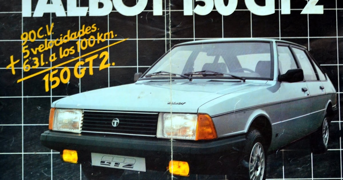 Analisis de Maquinas: TALBOT 150 GT2