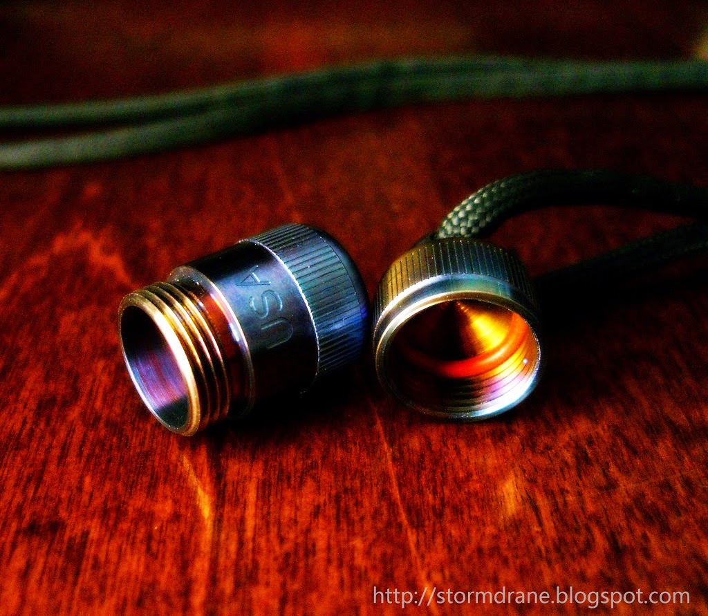 Stormdrane's Blog: Heat/Flame Anodizing Titanium Project for Paracord ...