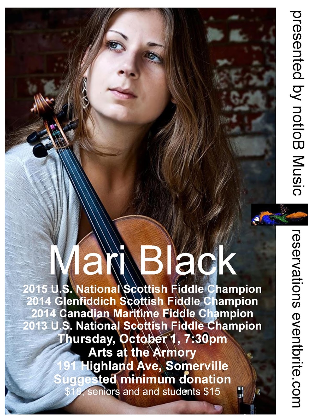 2015 U.S. National Scottish Fiddle Champion Mari Black in Somerville 10 ...