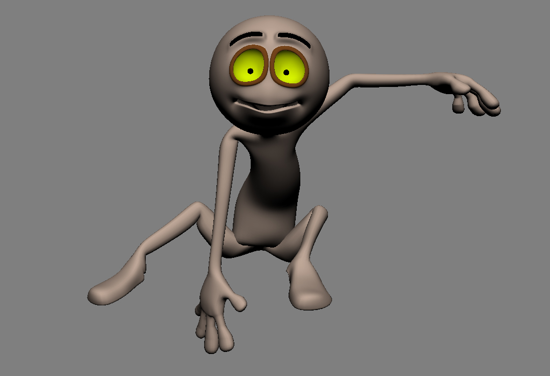 Things That Move: Moom Action Pose