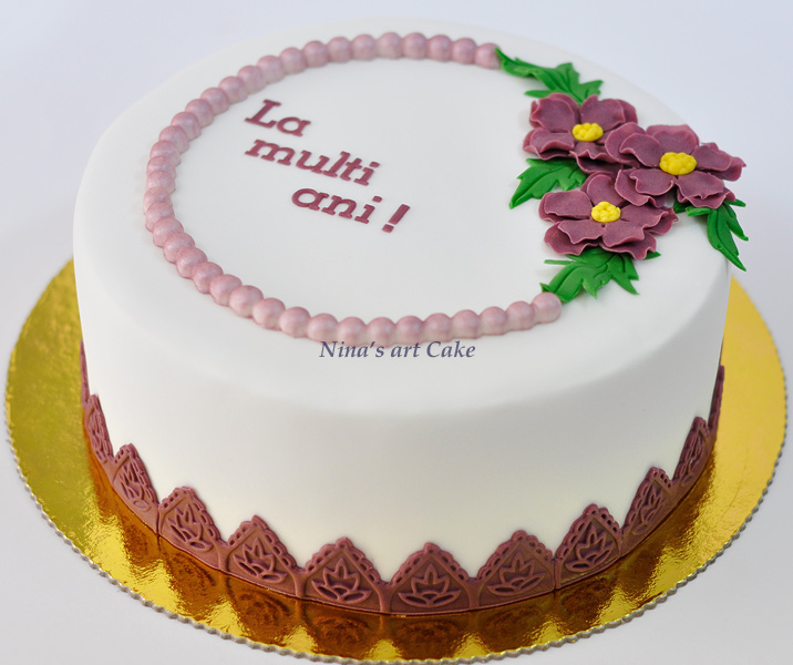 Nina's Art Cake: Tort aniversar