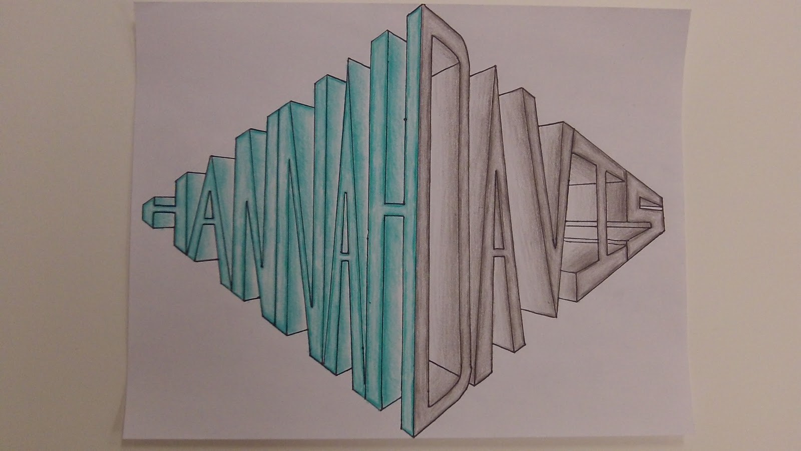 Hannah's art blog: Two Point Name