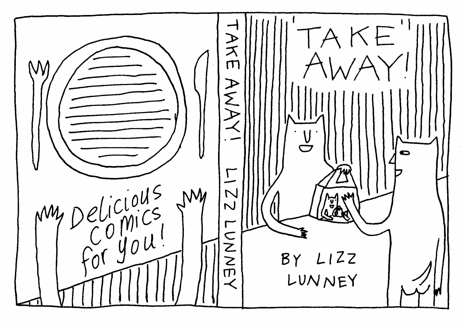 Lizzlizz- The blog bog!: Take Away! Cover Design