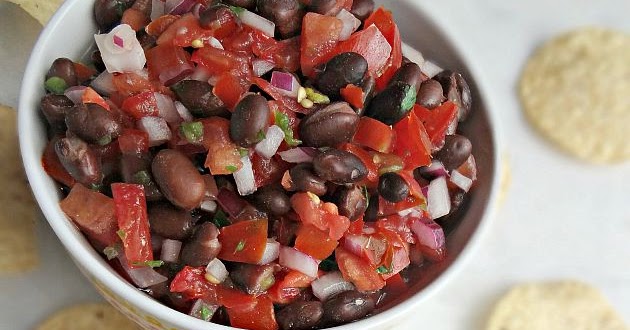 The Cooking Actress: Black Bean Pico de Gallo