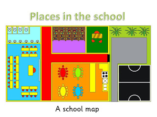 We LOVE English!: Places in the school I