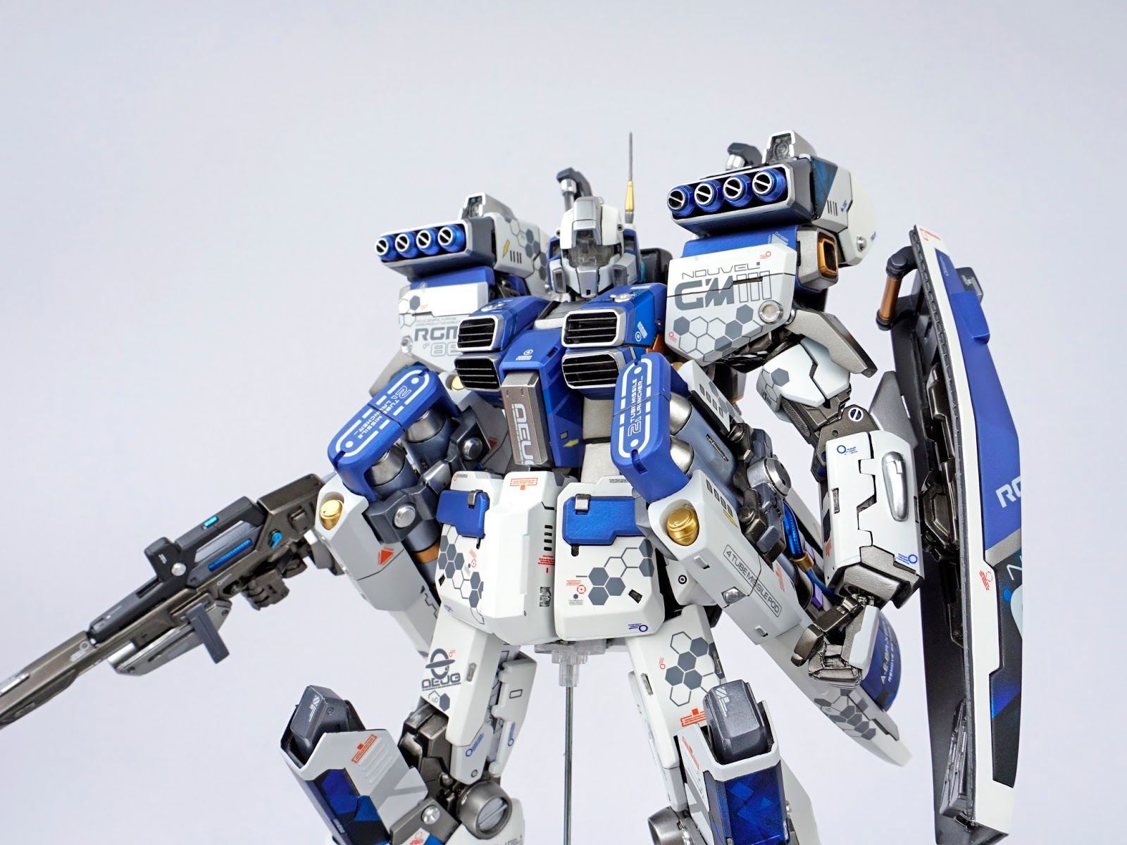 Custom Build: G-system 1/72 GM Nouvel Commander Type Custom