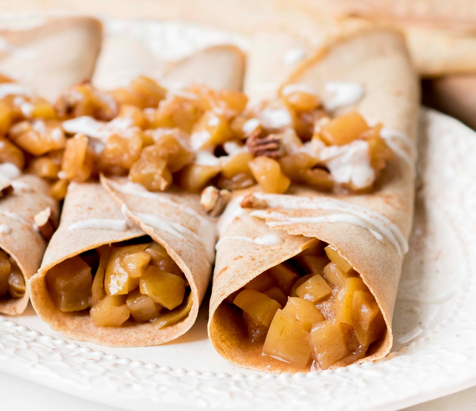 Protein Treats By Nicolette : Apple Pie Crepes