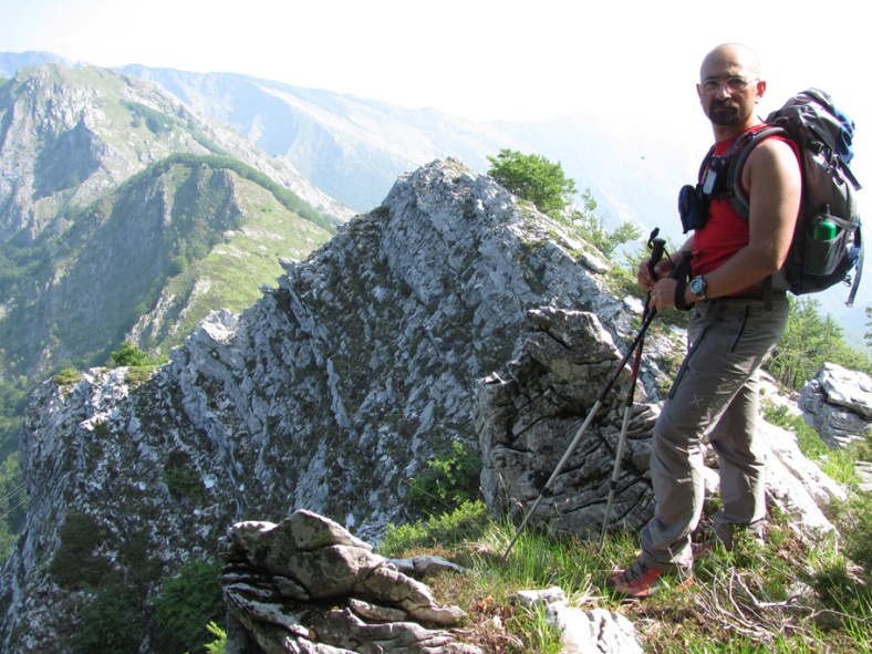 Escursionismo a 360°: Monte Corchia (dal crinale nord dell’anticima) EE