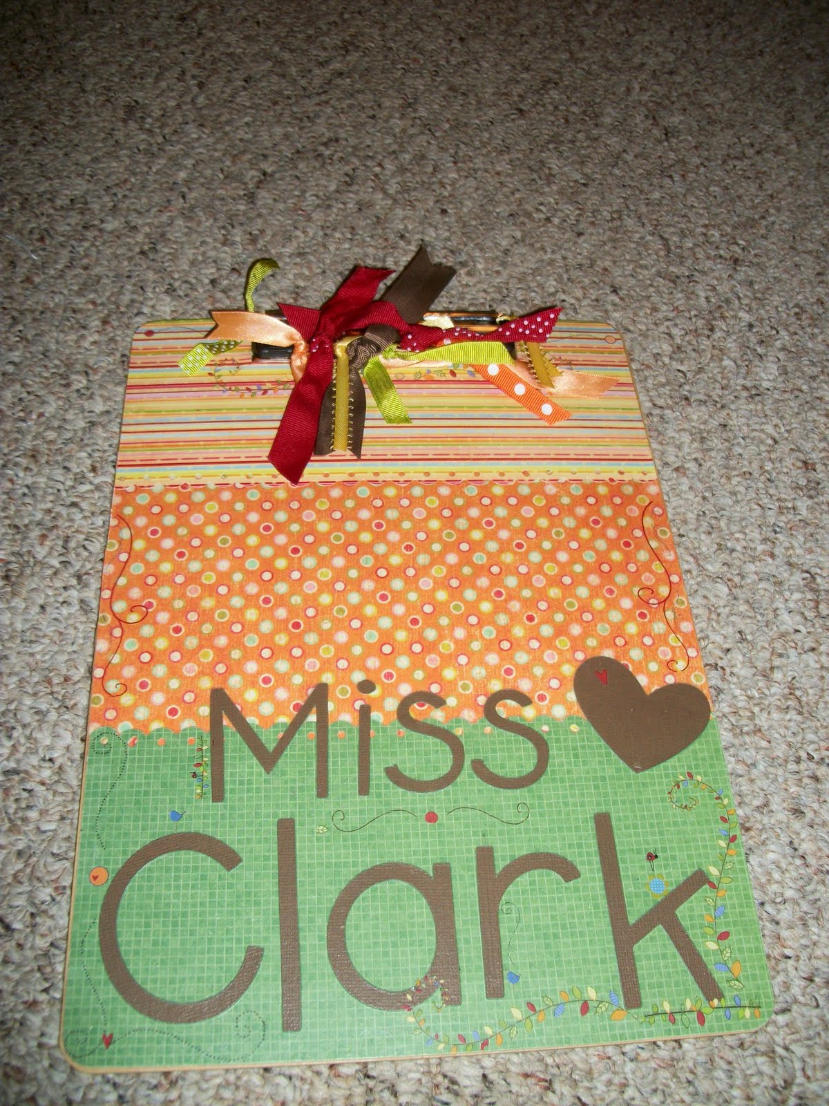 Mrs. Lewis' Learning Library: Goodbye Miss Clark