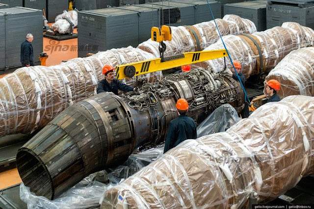 Russian aircraft engine manufacture and assembly line | Errymath