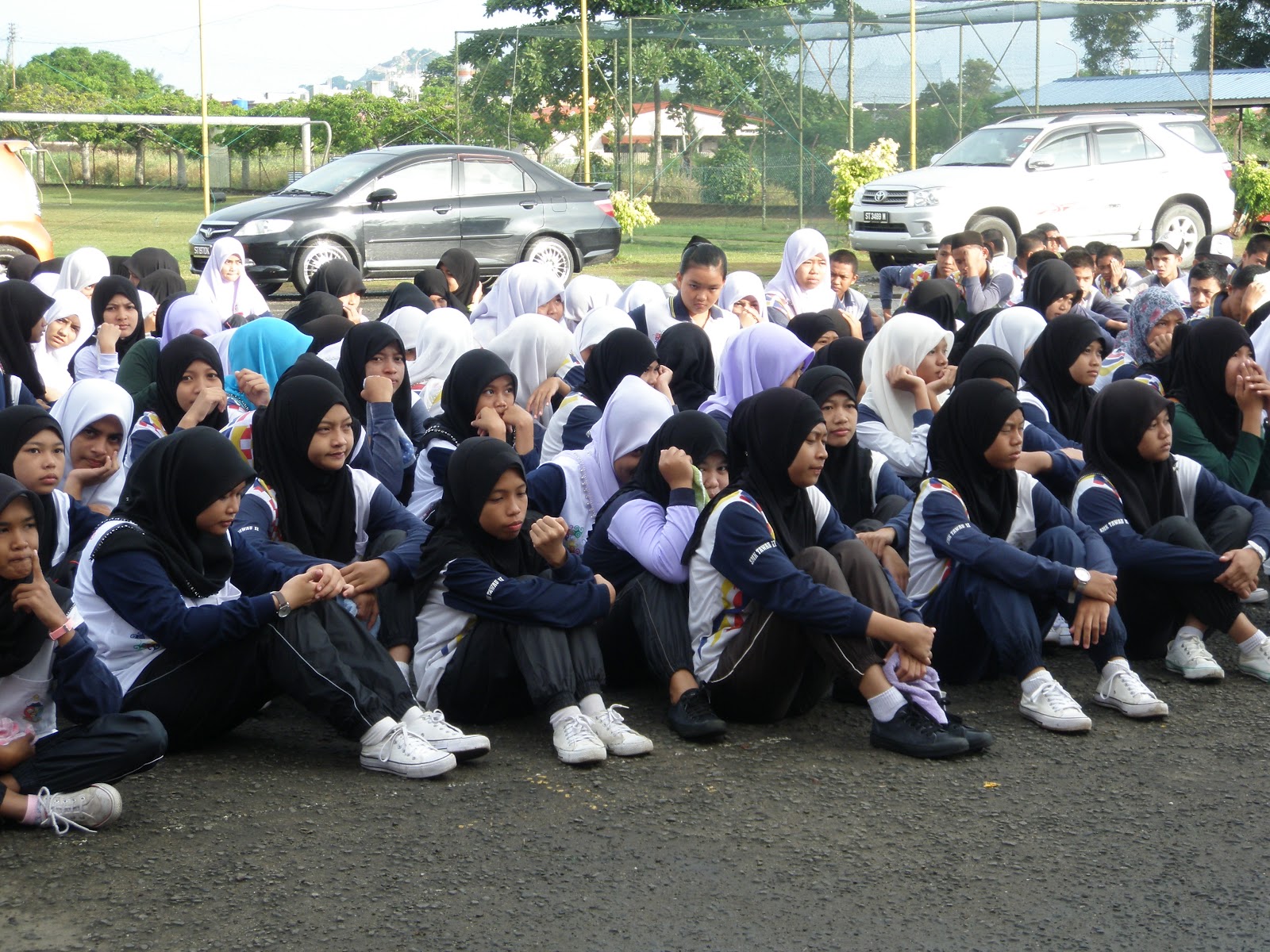 Panitia Bahasa Melayu SMK Tawau II: Hari Merentas Desa SMK TAWAU II 2012