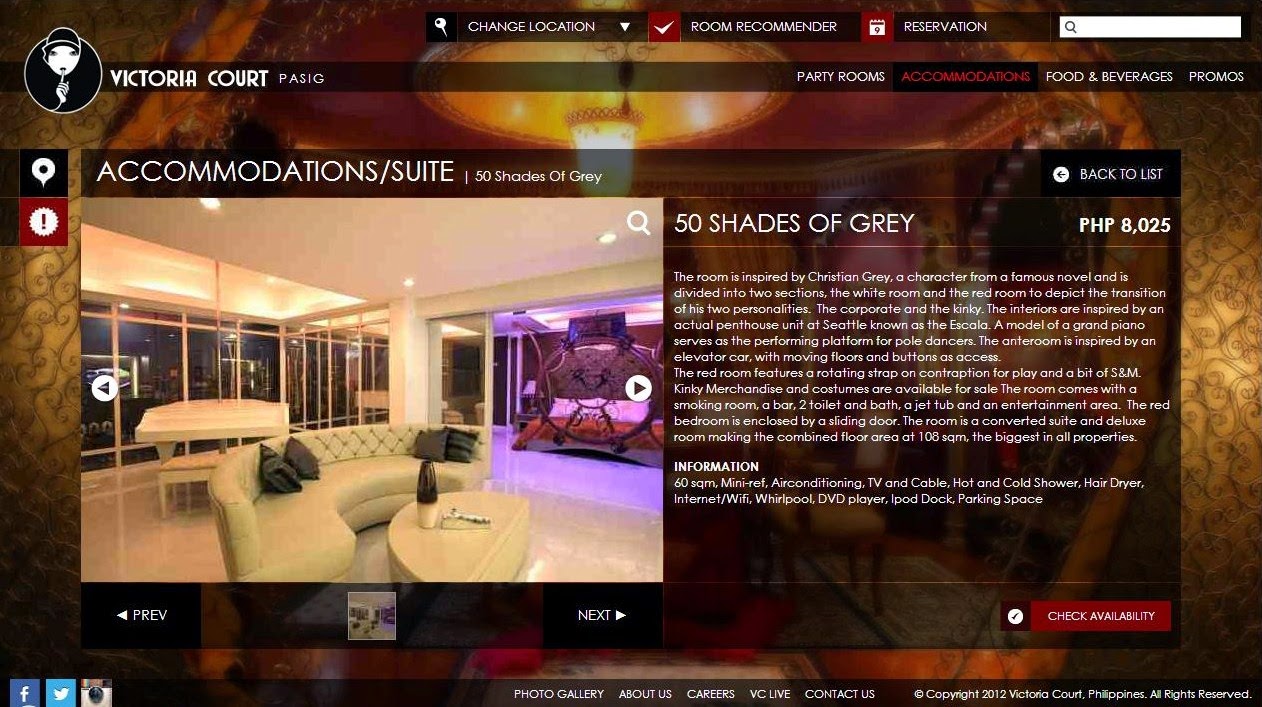 Fifty Shades of Grey at Victoria Court - Snapped and Scribbled