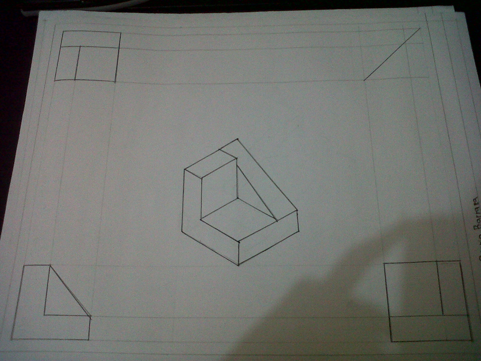 Arte Fabian Osorio: Isometricos, 1,2,3,4