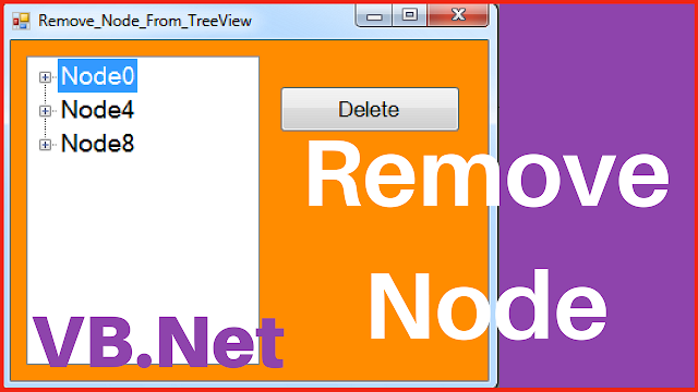 VB.Net Delete TreeView Node - C#, JAVA,PHP, Programming ,Source Code