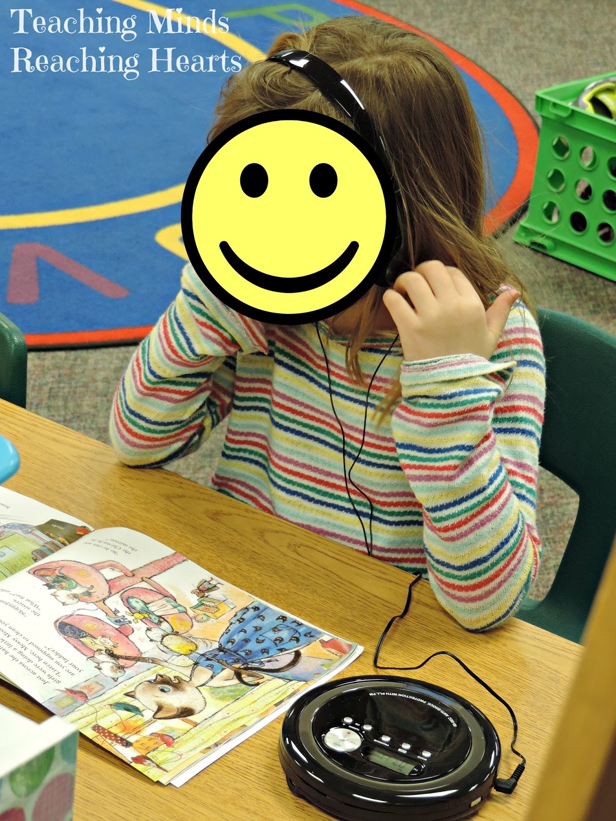 Teaching Minds Reaching Hearts: Listen Up {Setting up the Listening Center}
