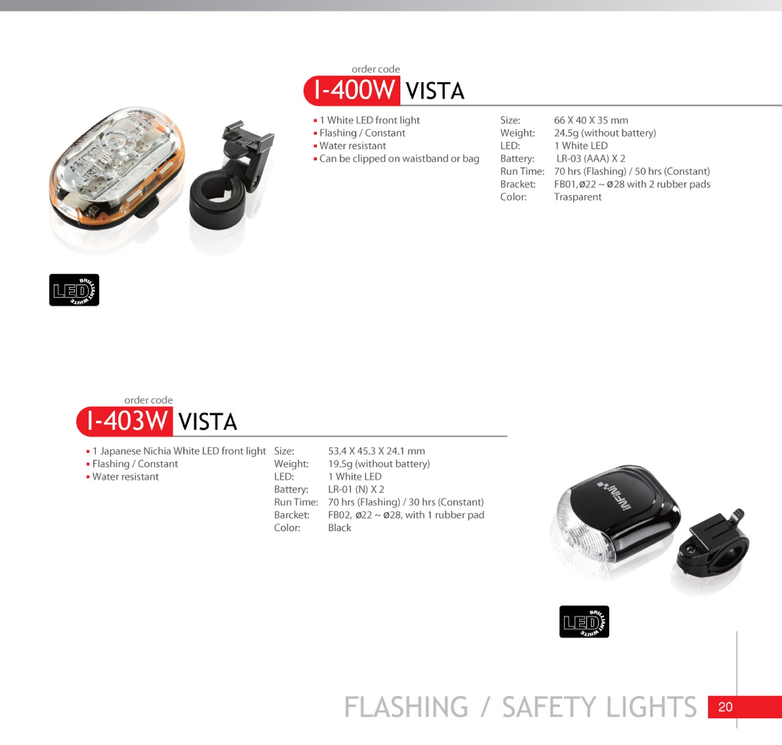 KT CYCLONE SDN BHD - www.ktcyclone.com: INFINI LIGHT 2012 & 2013 CATALOG