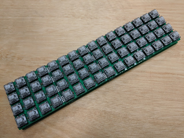 40% Keyboards: 4x4x4x4x4