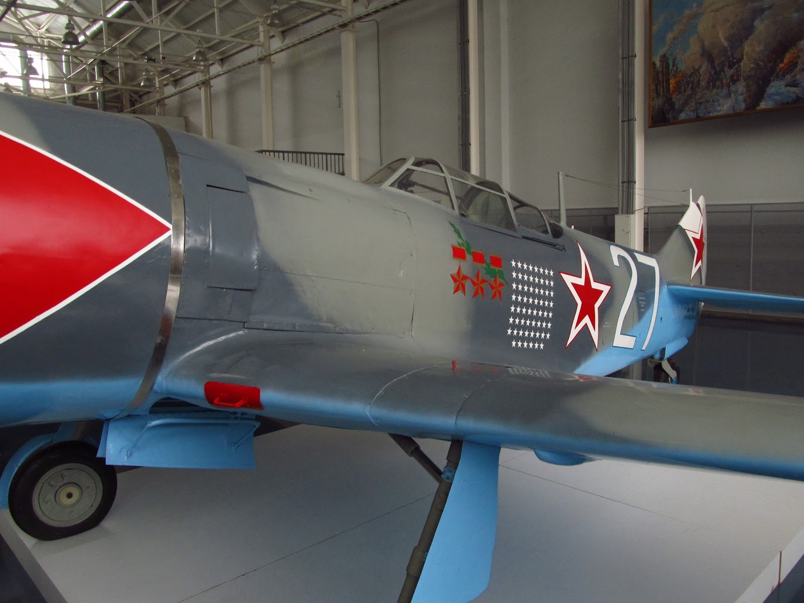 Russian, Kazakh, Latvian, and Serbian aviation museums: Lavochkin La-7 ...