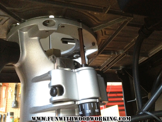 The new Craftsman router table has been assembled and is ready for it’s ...