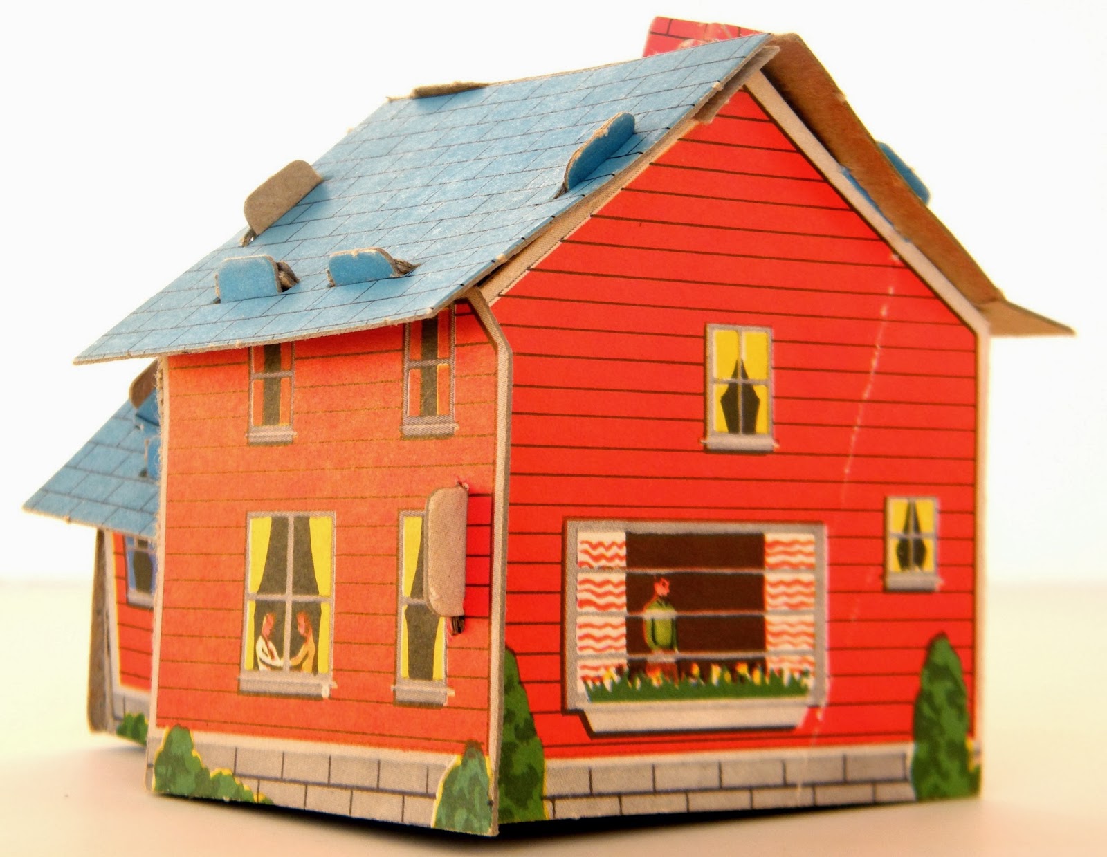 Toys and Stuff: Jaymar #255 39 PC Railroad and Village Construction Set ...