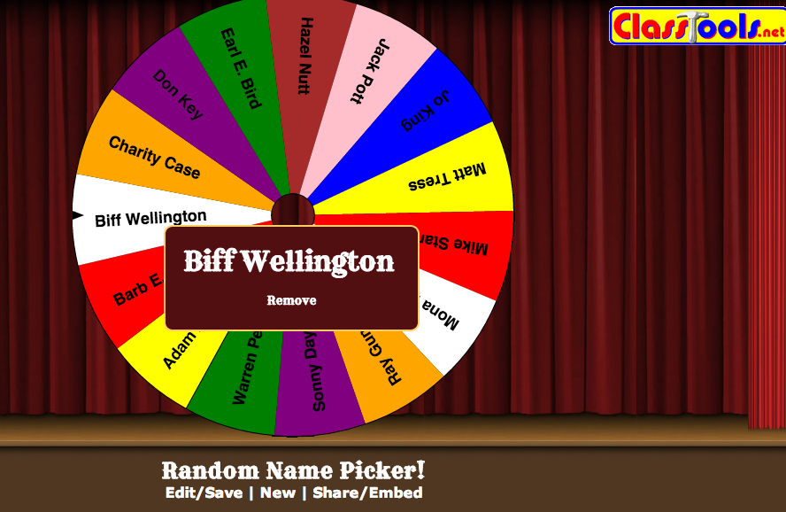 Random name picker wheel app - veryram
