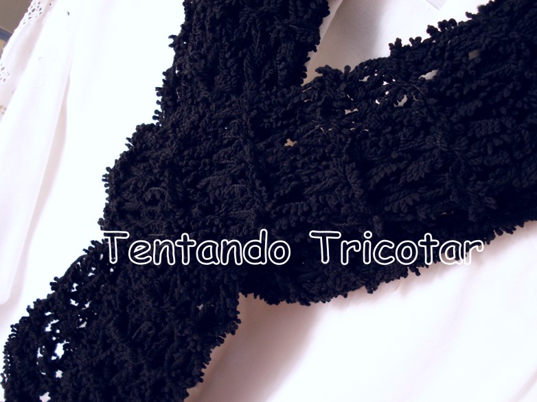 Tentando Tricotar: Cachecol mágico