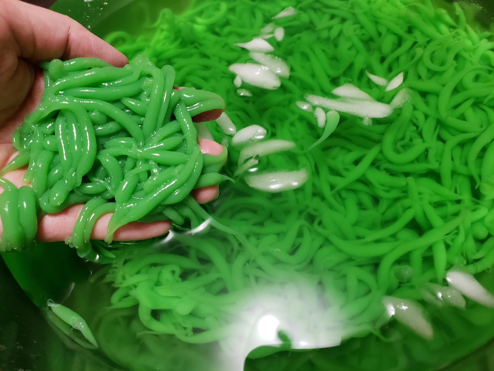 Kristy's Corner: Cendol Microwave Method (Che Banh Lot)