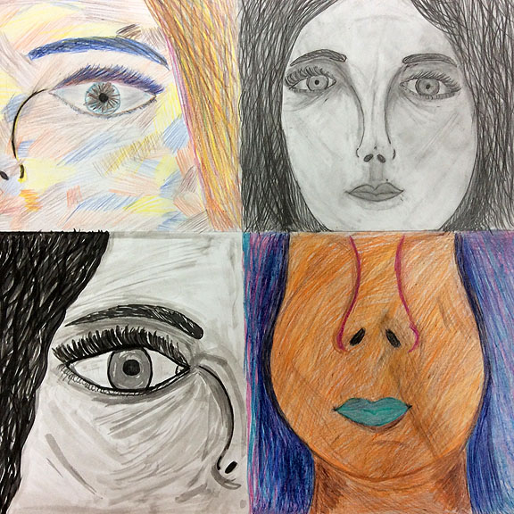 Mr. Bob's Middle & High School Art Room: High School Drawing ...