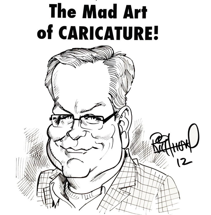 Chris Berg's Caricature Blog: Yours Truly from the Mad Art of Caricature
