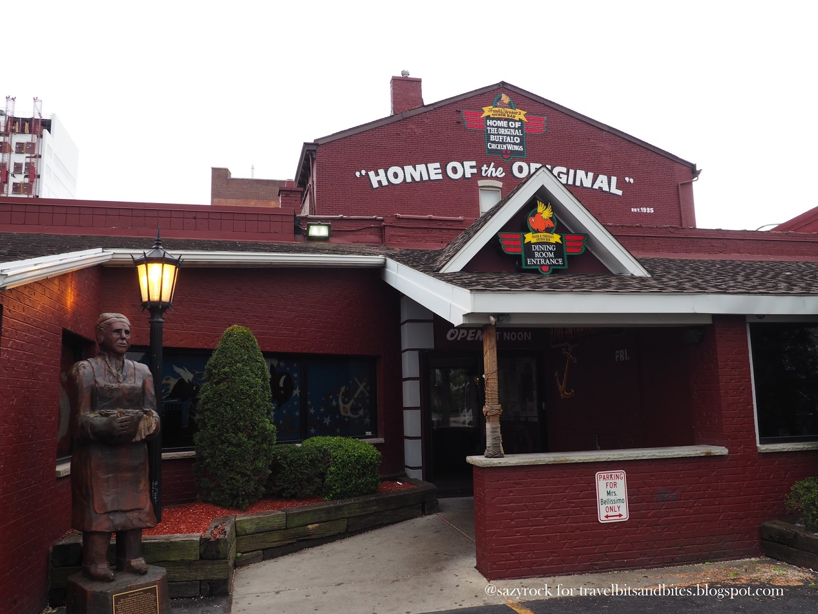 travel bits & bites: have you ever wondered where the buffalo wing was ...