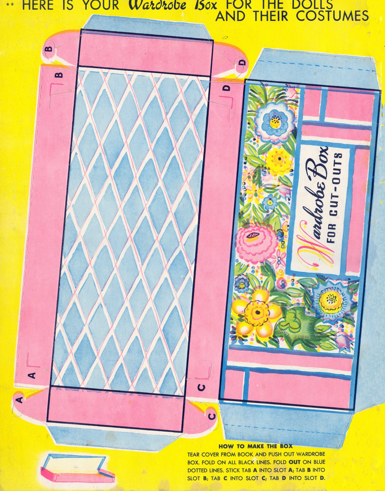 Kathleen Taylors Dakota Dreams Thursday Tab Saalfield Paper Dolls