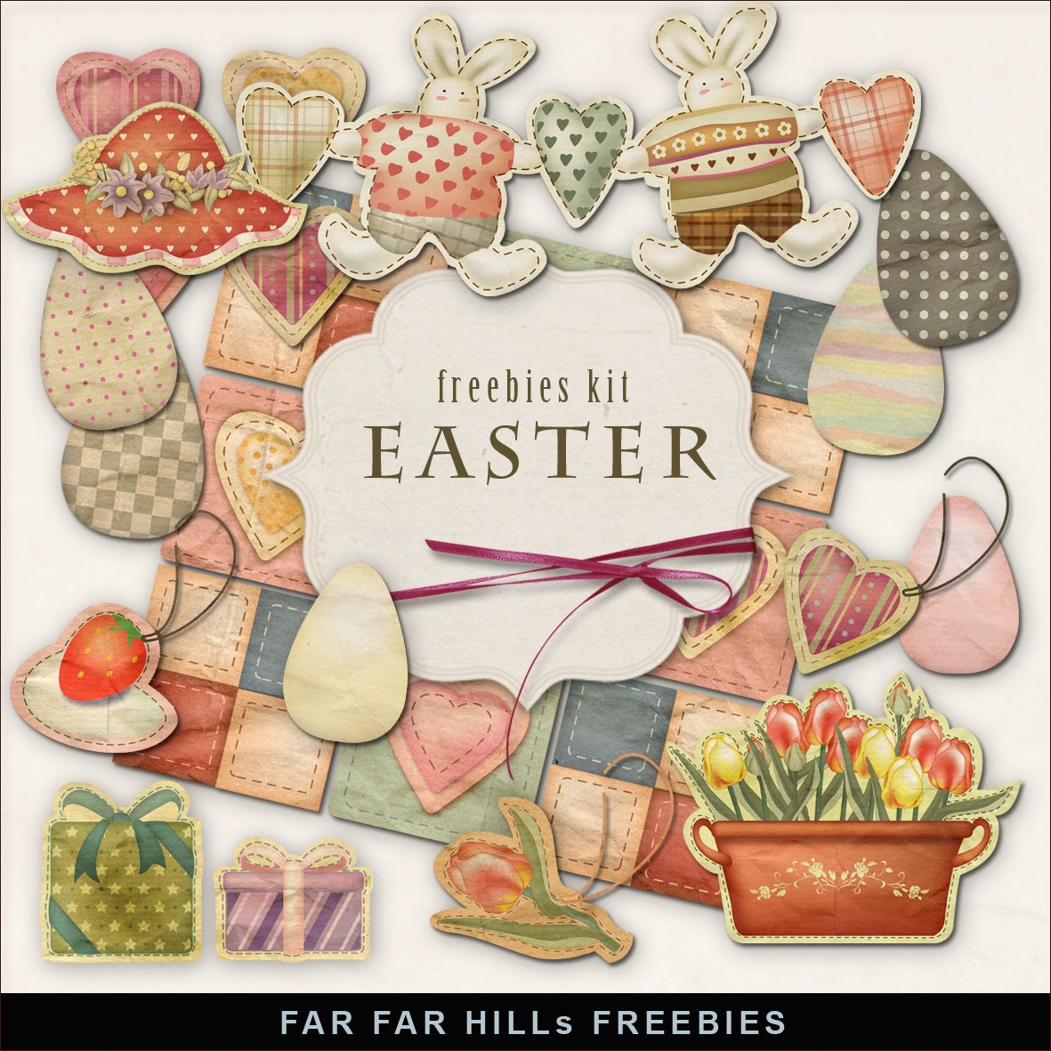 New Freebies Easter Kit :Far Far Hill - Free database of digital ...