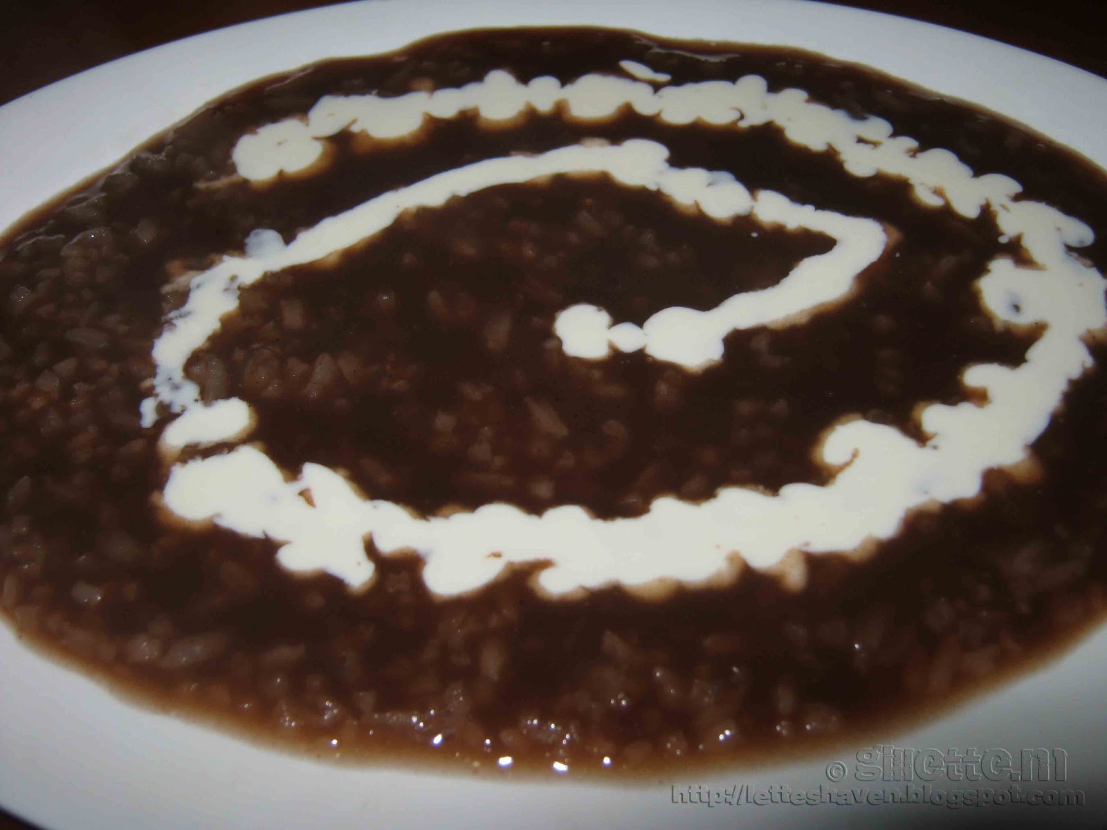 Lette's Haven: My Champorado Recipe