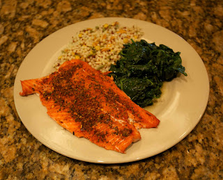 Potlatch Copper River Salmon on a Cedar Plank