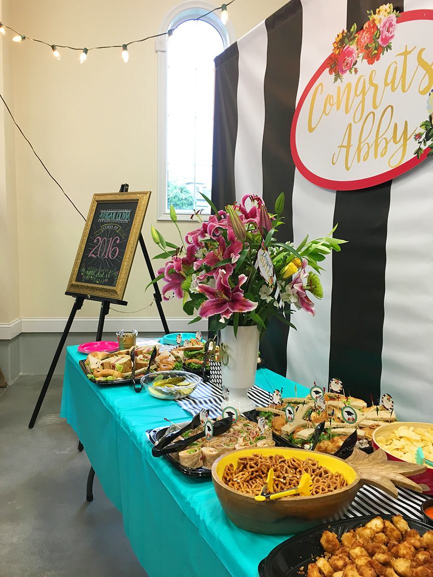 Abby’s Graduation Party (in Kate Spade Style!) – Less Than Perfect Life ...