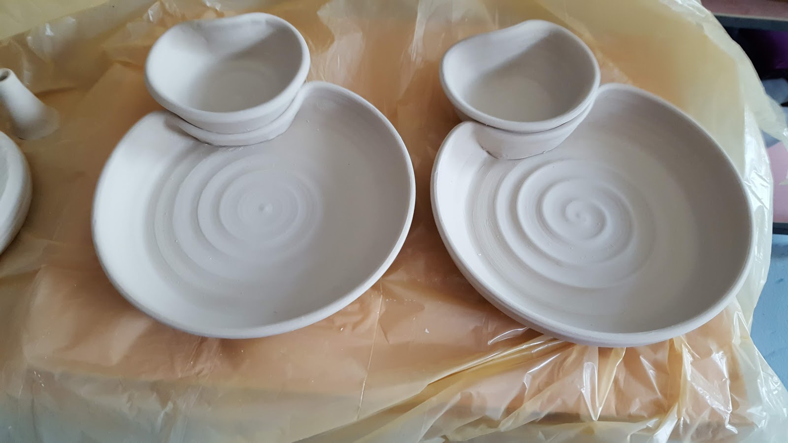 Catherine's Art Corner: Dipping Bowl Plates