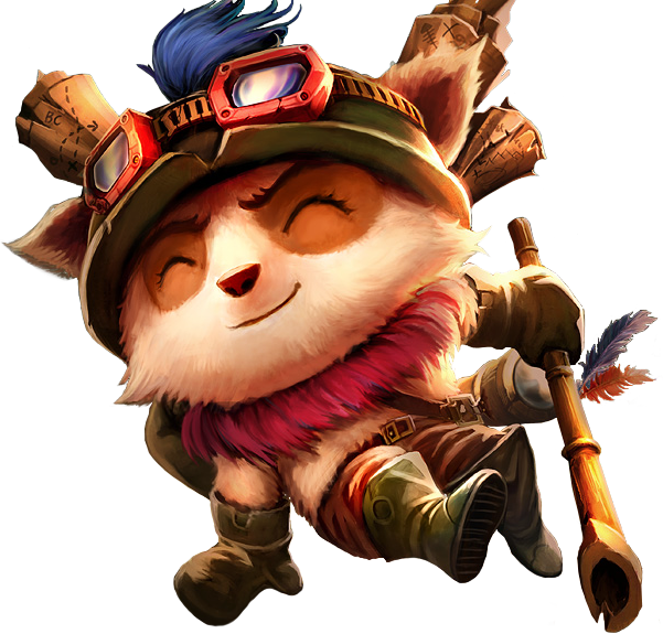 League Of Teemo Intentando Gankear A Teemo