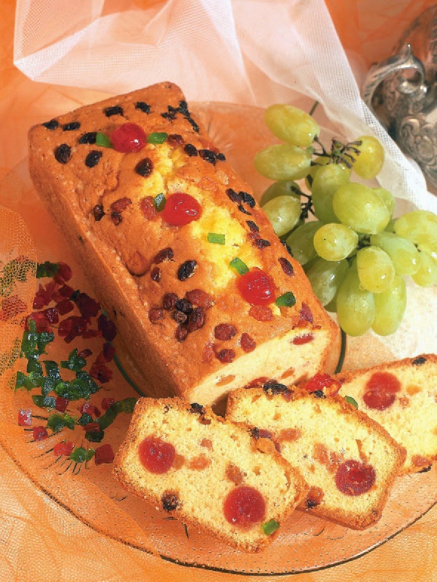 شهيوات شميشة - Chhiwat Choumicha: كيك بالفواكه المعسلة والزبيب