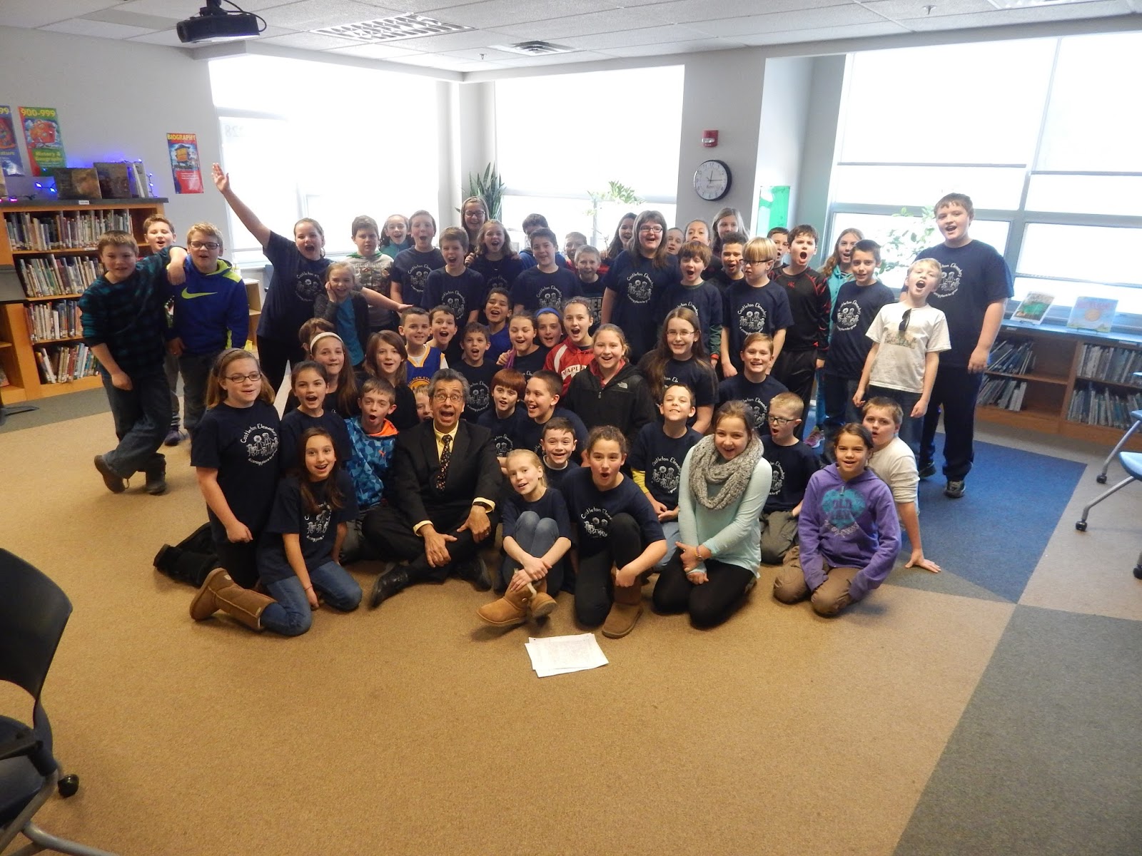 Librarian Leaps: Mr. Lemoncello's Library Olympics comes to Castleton!