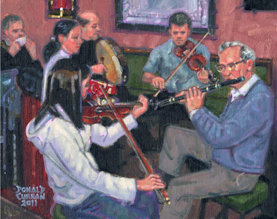 DONALD CURRAN FINE ART: IRISH SESSION
